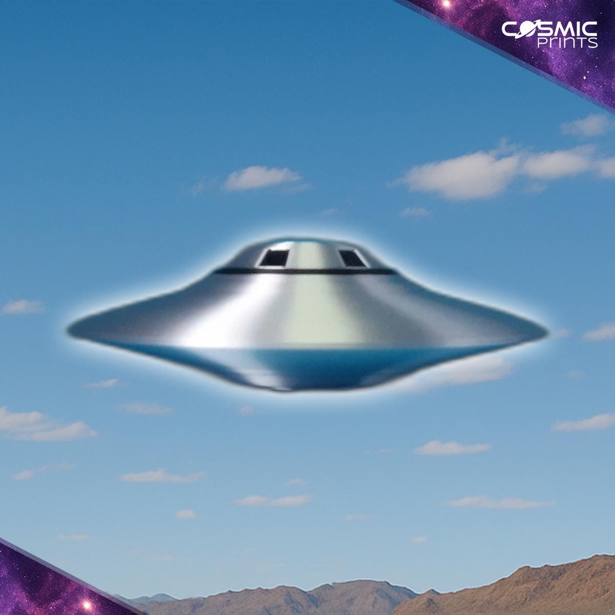 Bob Lazar UFO / UAP Model Collectible - 10cm Diameter - S4 Sports Model ...