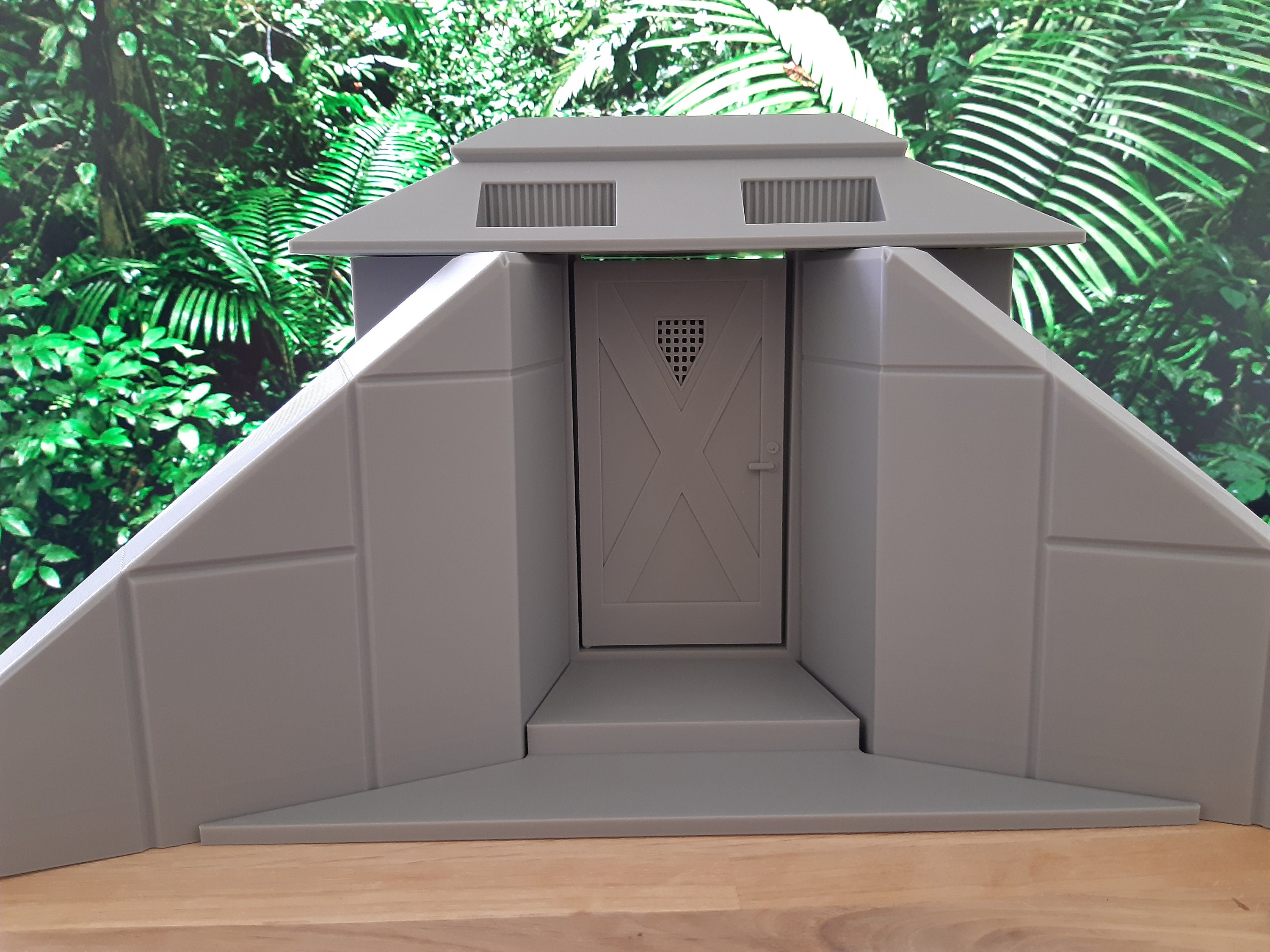 Emergency Bunker Model Kit - Compatible With Kenner Scale Figures - Etsy