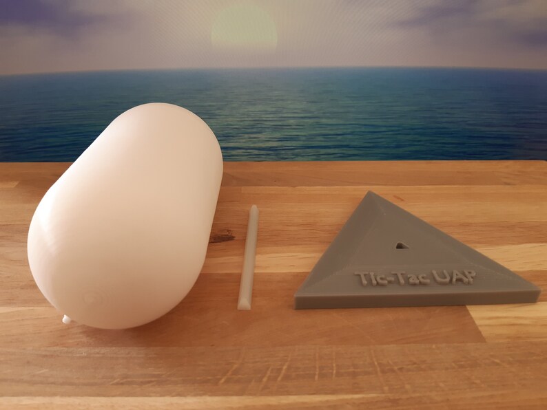 Tic Tac UAP/UFO Model Sci Fi / Geek Gift 3D Printed - Etsy