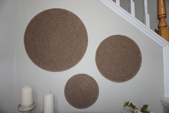 Round Wall Art Woven Wall Decor Wall Art Home Decor - Etsy