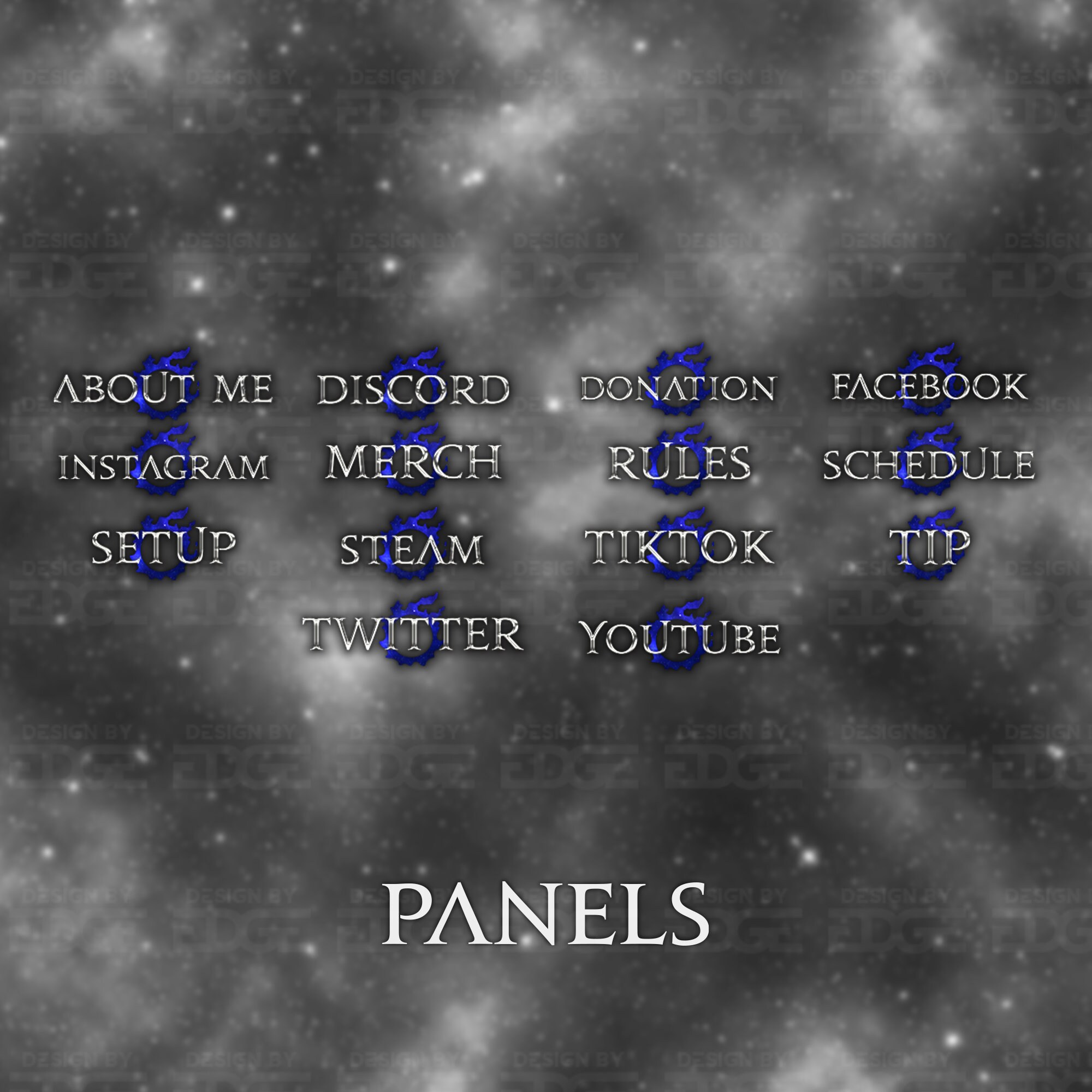 Twitch Overlay Package | STATIC - FFXIV- TANK | Stream Starting / Brb ...
