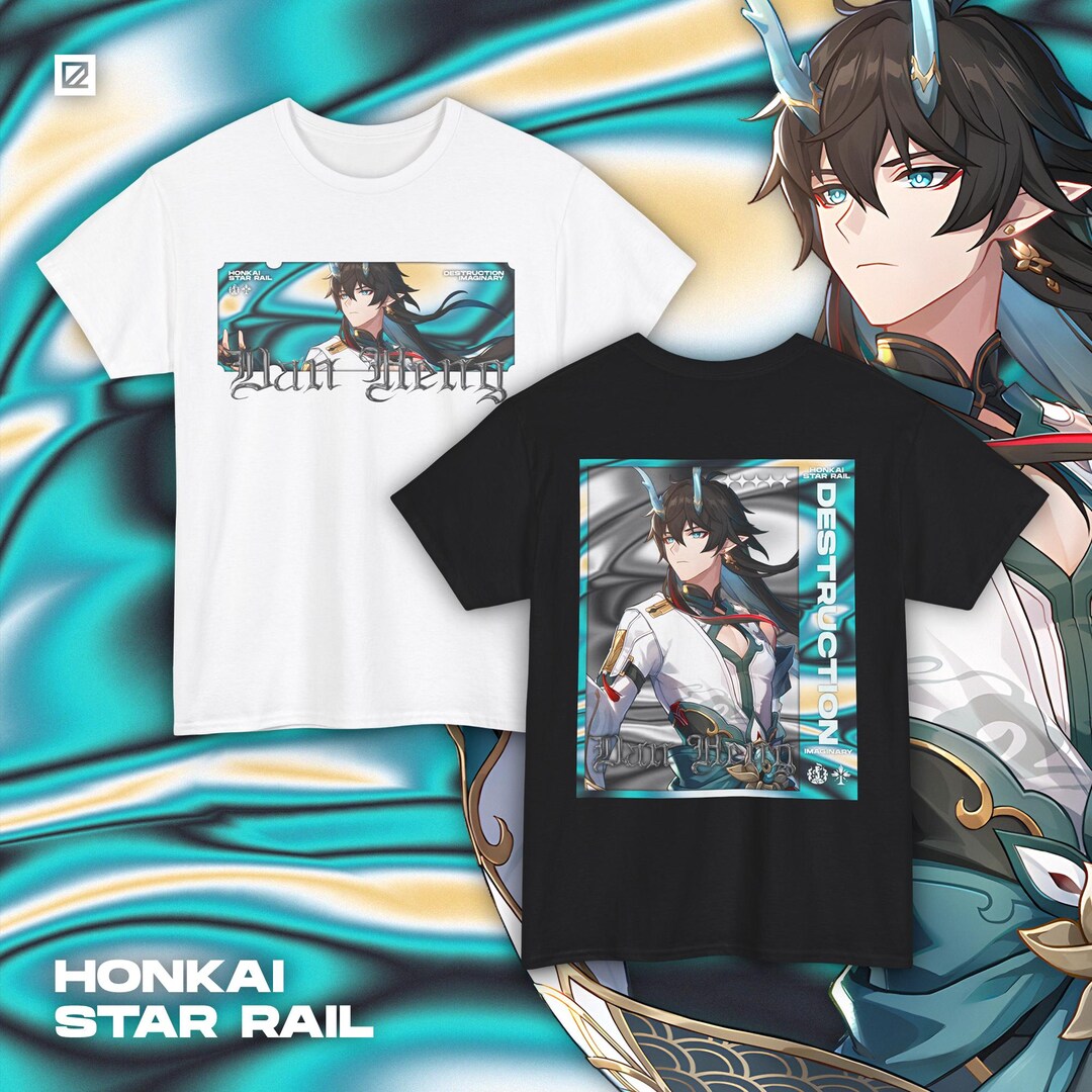 Dan Heng IL Themed Streetwear Shirt, Honkai Star Rail, HSR, Otaku ...
