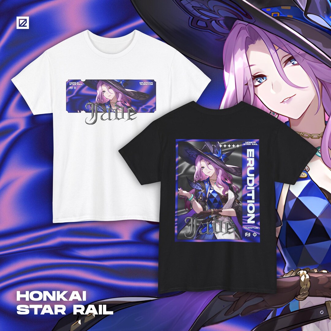Jade Themed Streetwear Shirt, Honkai Star Rail, HSR, Otaku, Unisex Tee ...