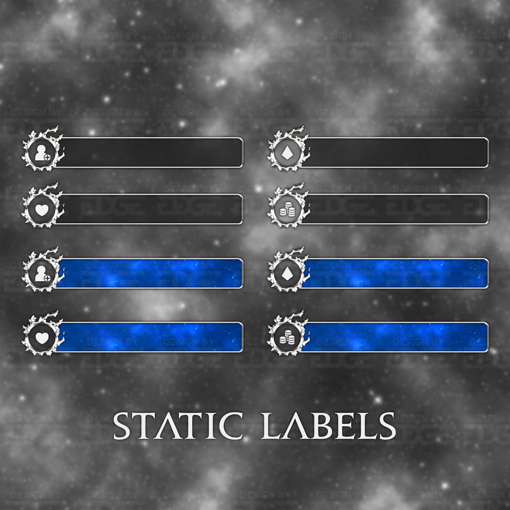 Twitch Overlay Package | STATIC - FFXIV- TANK | Stream Starting / Brb ...