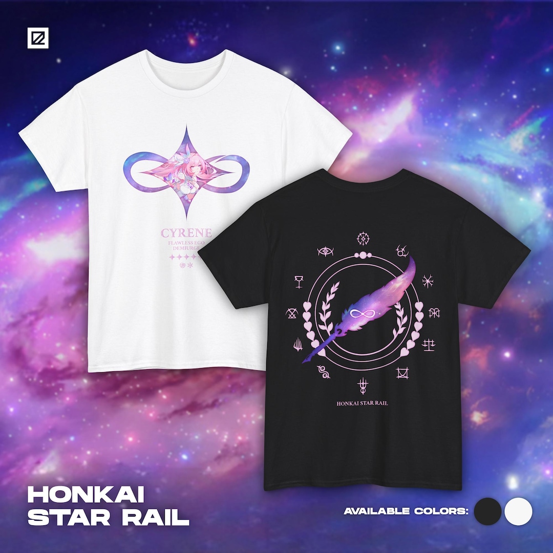 CYRENE HSR Streetwear Shirt, Honkai Star Rail, HSR, Otaku, Unisex ...