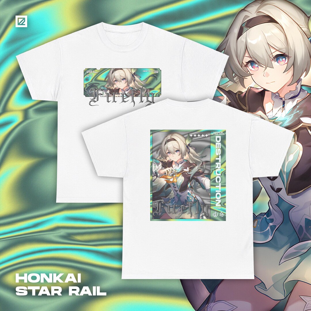 Firefly SAM Honkai Star Rail Shirt HSR Gacha Game Merch Fan Shirt ...