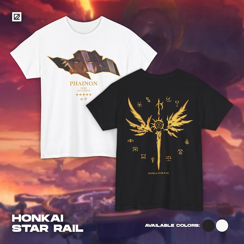 PHAINON HSR Themed Streetwear Shirt, Honkai Star Rail, HSR, Otaku ...