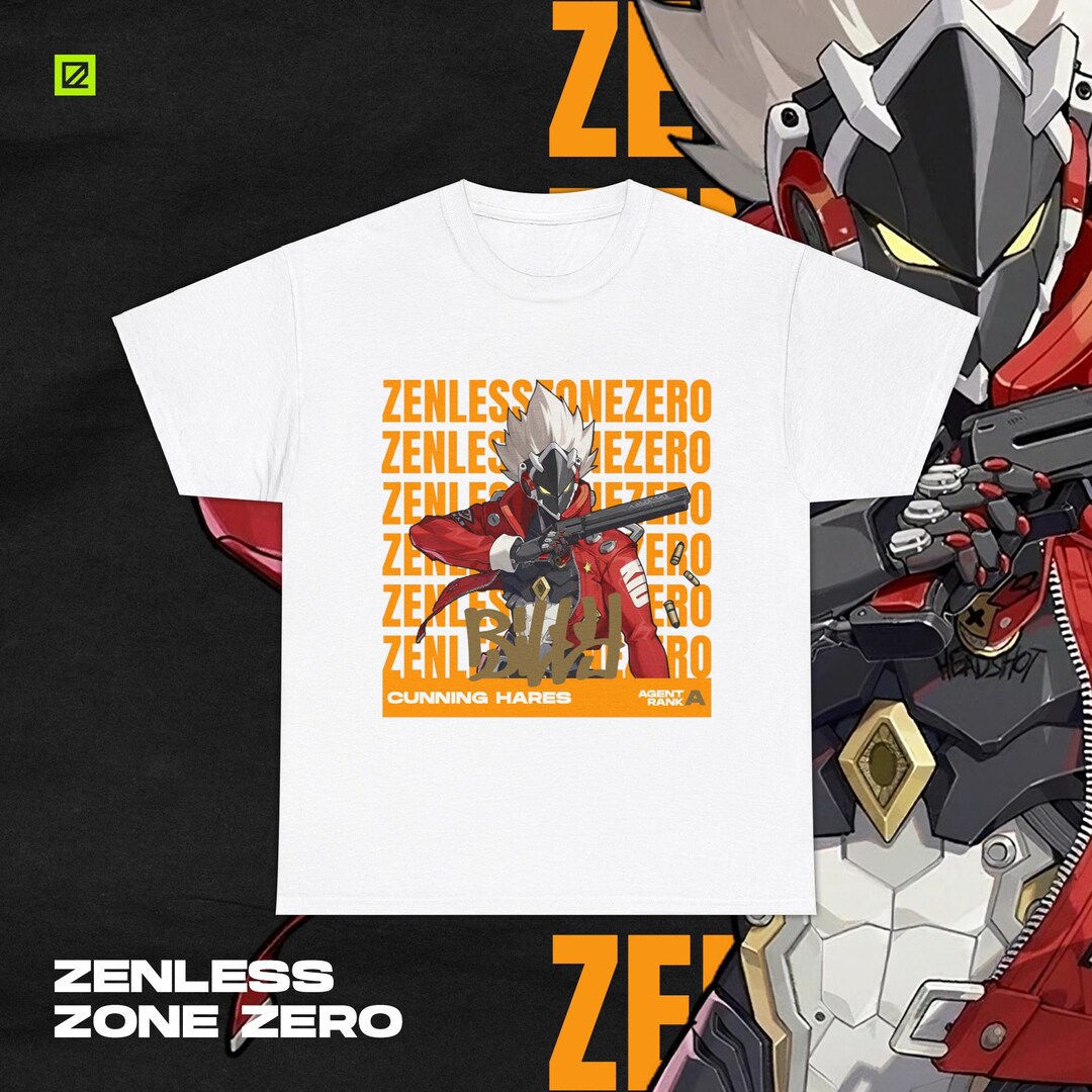 Billy Themed Streetwear Shirt, Zenless Zone Zero, ZZZ, Otaku, Unisex ...