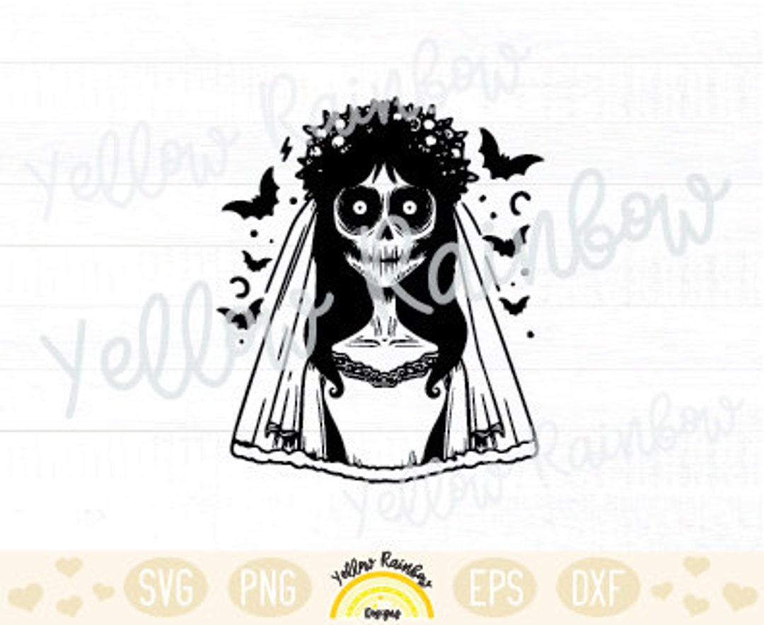 Skeleton Bride Svg, Dead Lovers Svg, Gothic Bride Svg, Bride to Be Svg ...