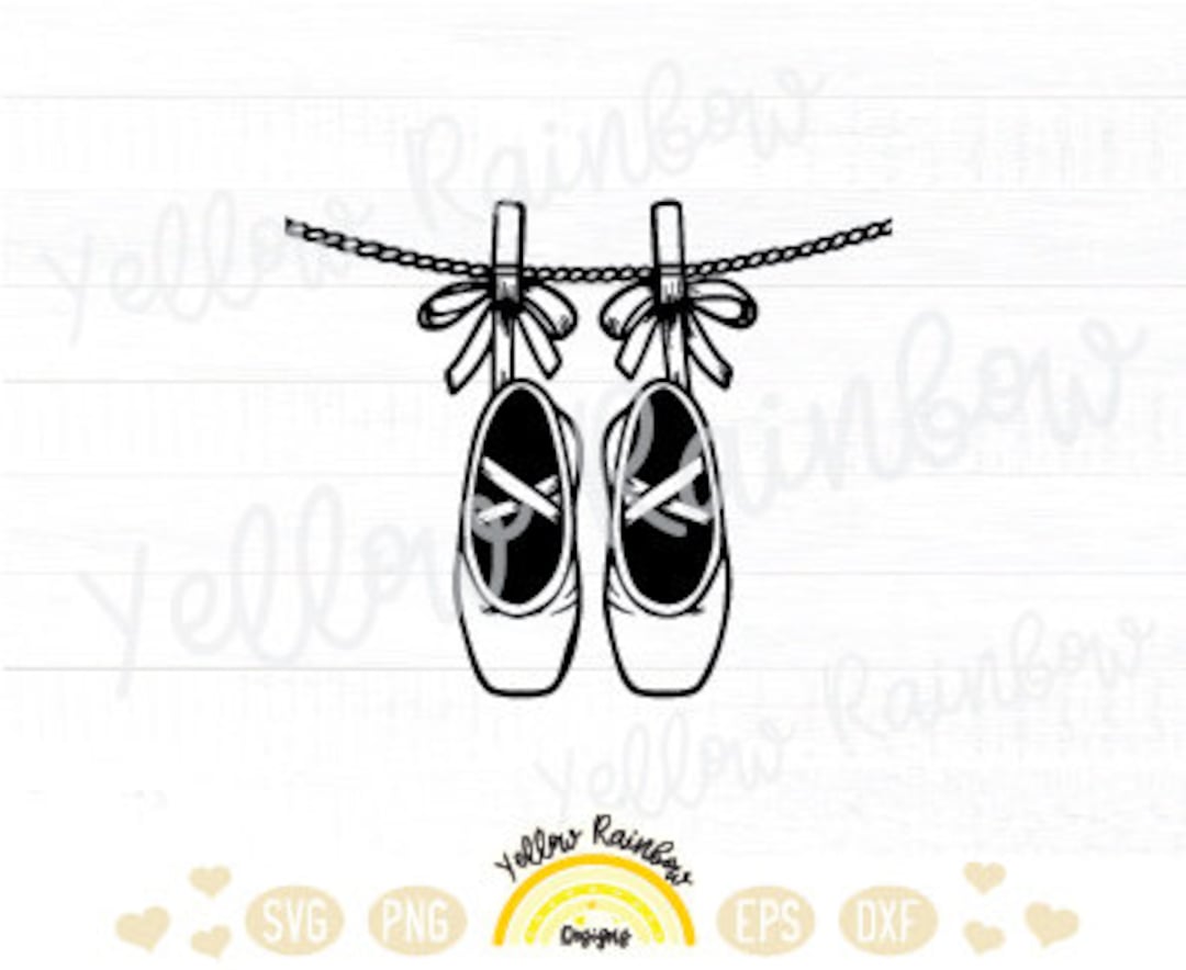 Ballet Shoes Svg, Ballerina Shoes Svg, Ballerina Slippers Svg ...