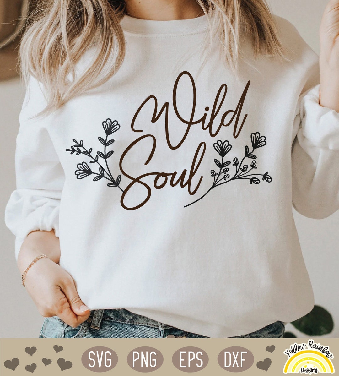Wild Soul SVG File Wildflower SVG for Silhouette Svg for - Etsy Canada
