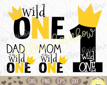 Wild One Birthday Svg - Etsy