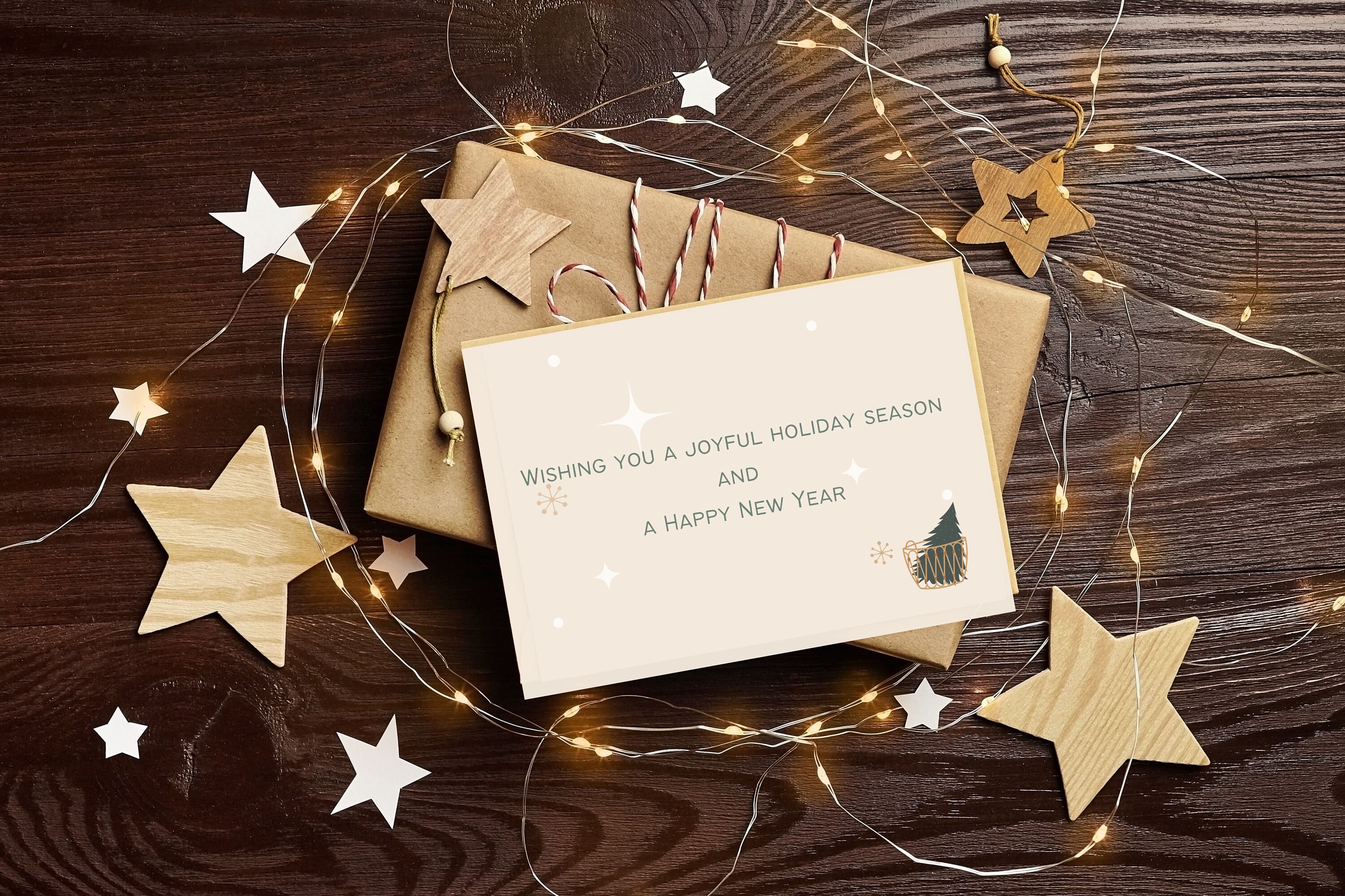 Printable Christmas Card 5x7 Landscape Digital Download 5x7 - Etsy