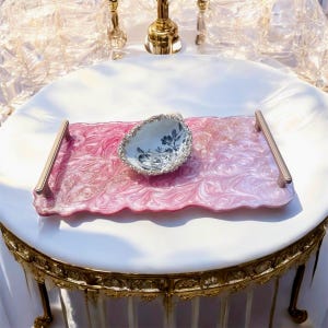 Decoupage Florida Cockle Shell Jewelry Dish, Trinket Tray, Handmade ...