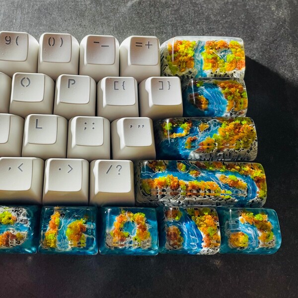 Landscape Resin Keycap - Etsy