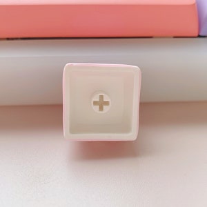 Kawaii Rabbit Carrot Cute Keycap Inspired Resin Artisan Handmade Keycap ...