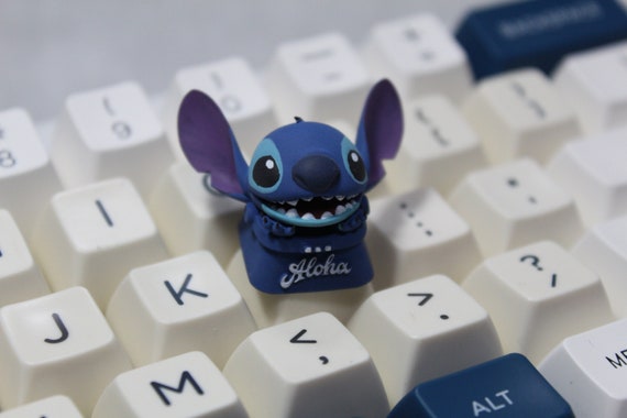 Stitch Lilo Hawaii Aloha Inspired Resin Artisan Keycap Key Cap - Etsy ...