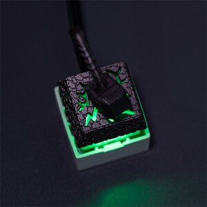 Viking Hammer Magnet Backlight Inspired Resin Artisan Handmade Keycap ...