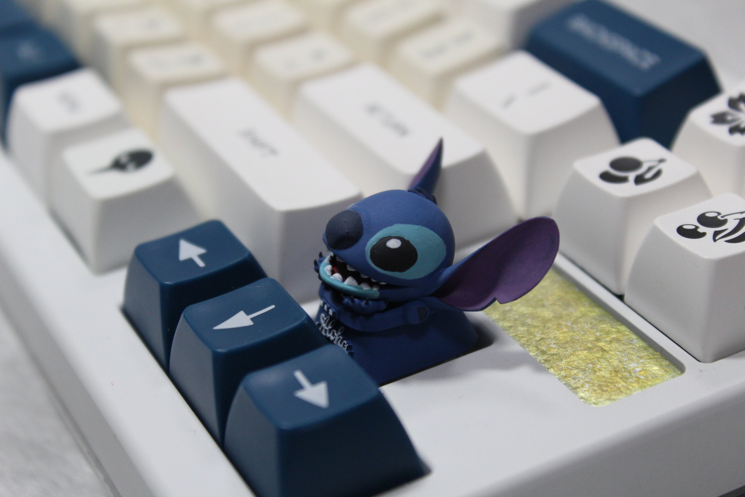 Stitch Lilo Hawaii Aloha Inspired Resin Artisan Keycap Key Cap - Etsy ...