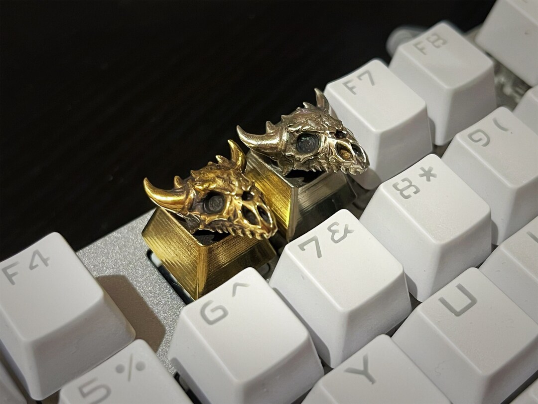 Dragon Skull Fantastic Beasts Bone Dragon Metal Artisan Keycap SA ...
