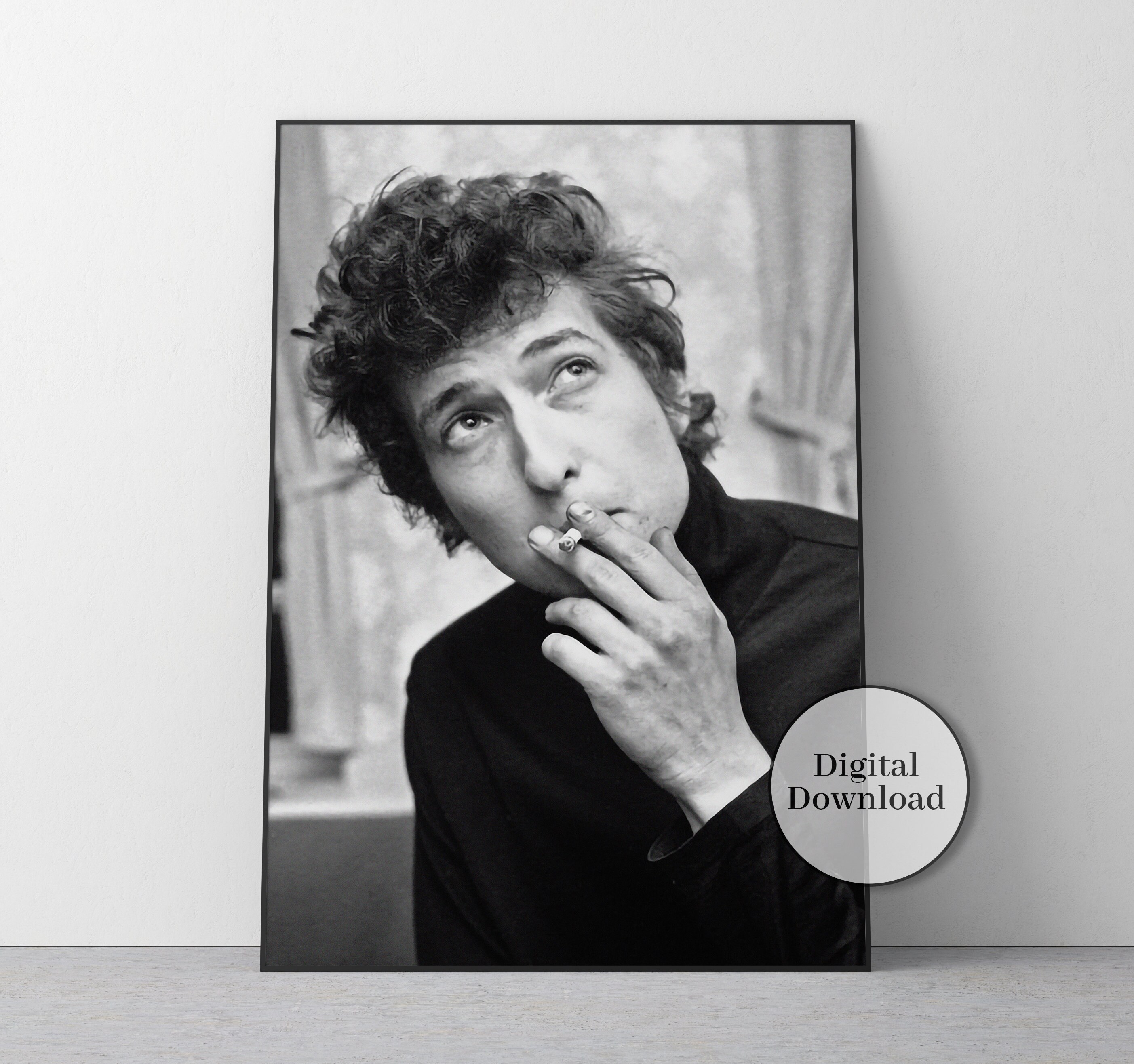 Bob Dylan Smoking Cigarettes