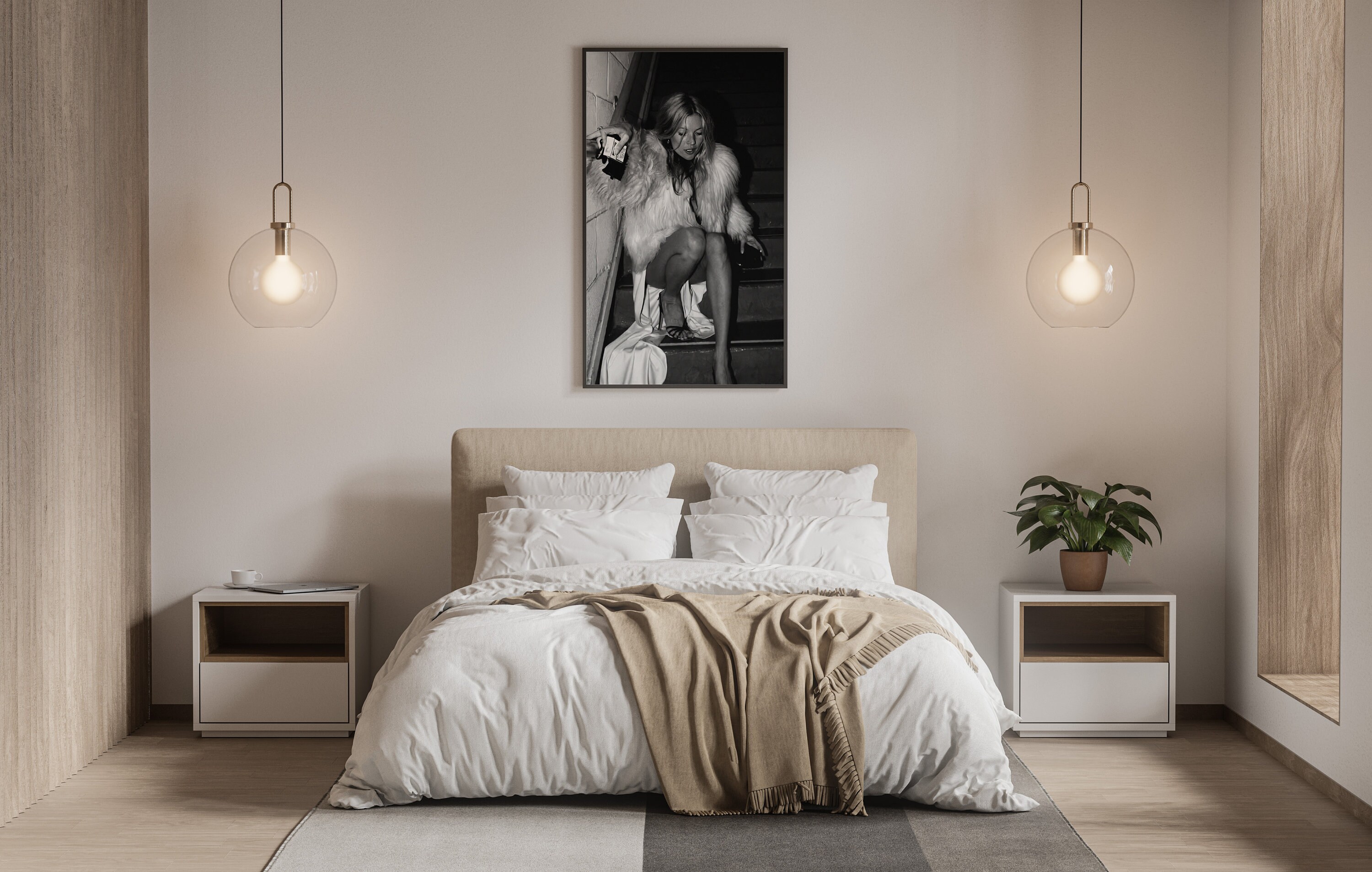 Kate Moss Print Black and White Kate Moss Poster Fashion - Etsy