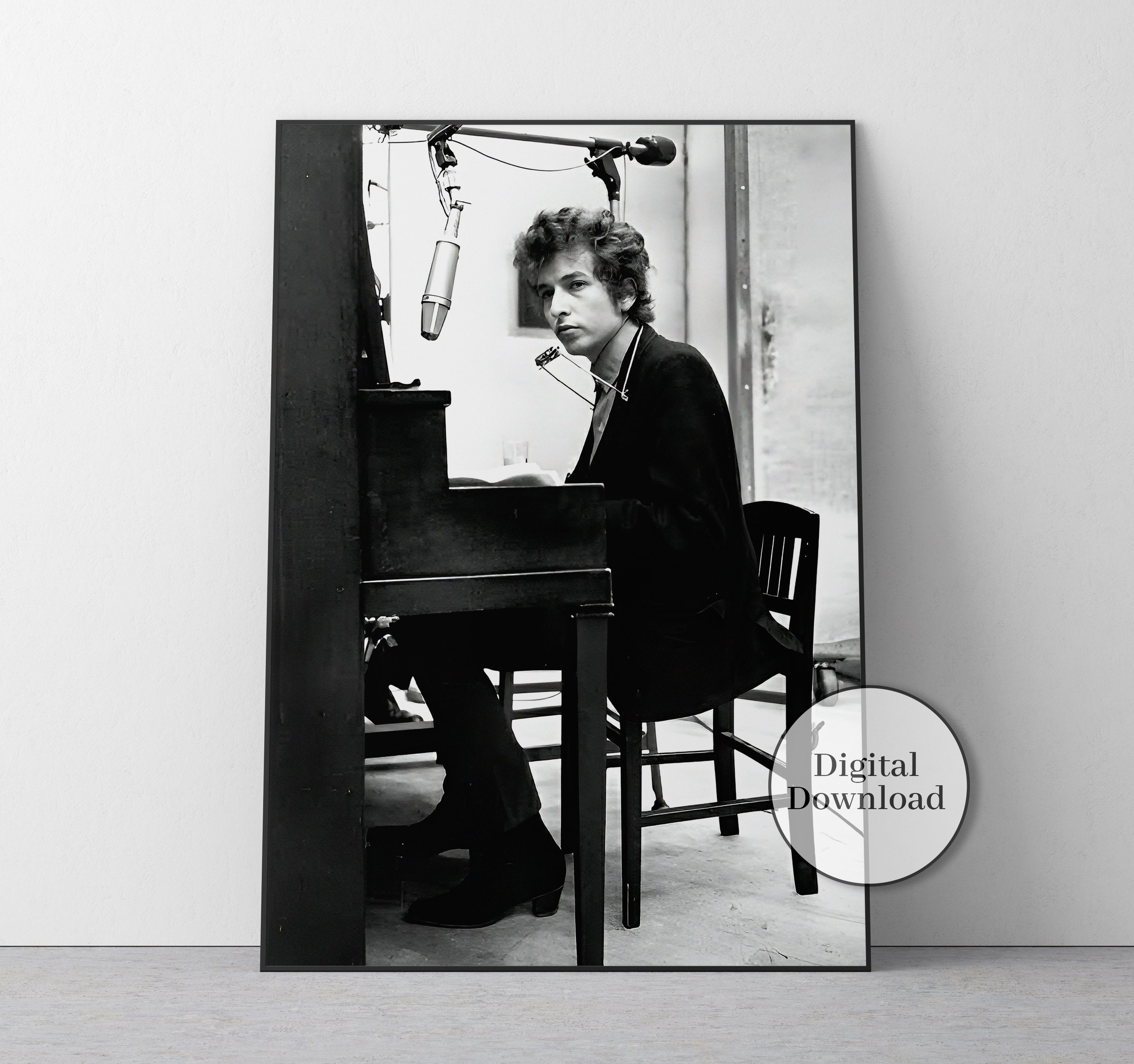 Bob Dylan Smoking Poster