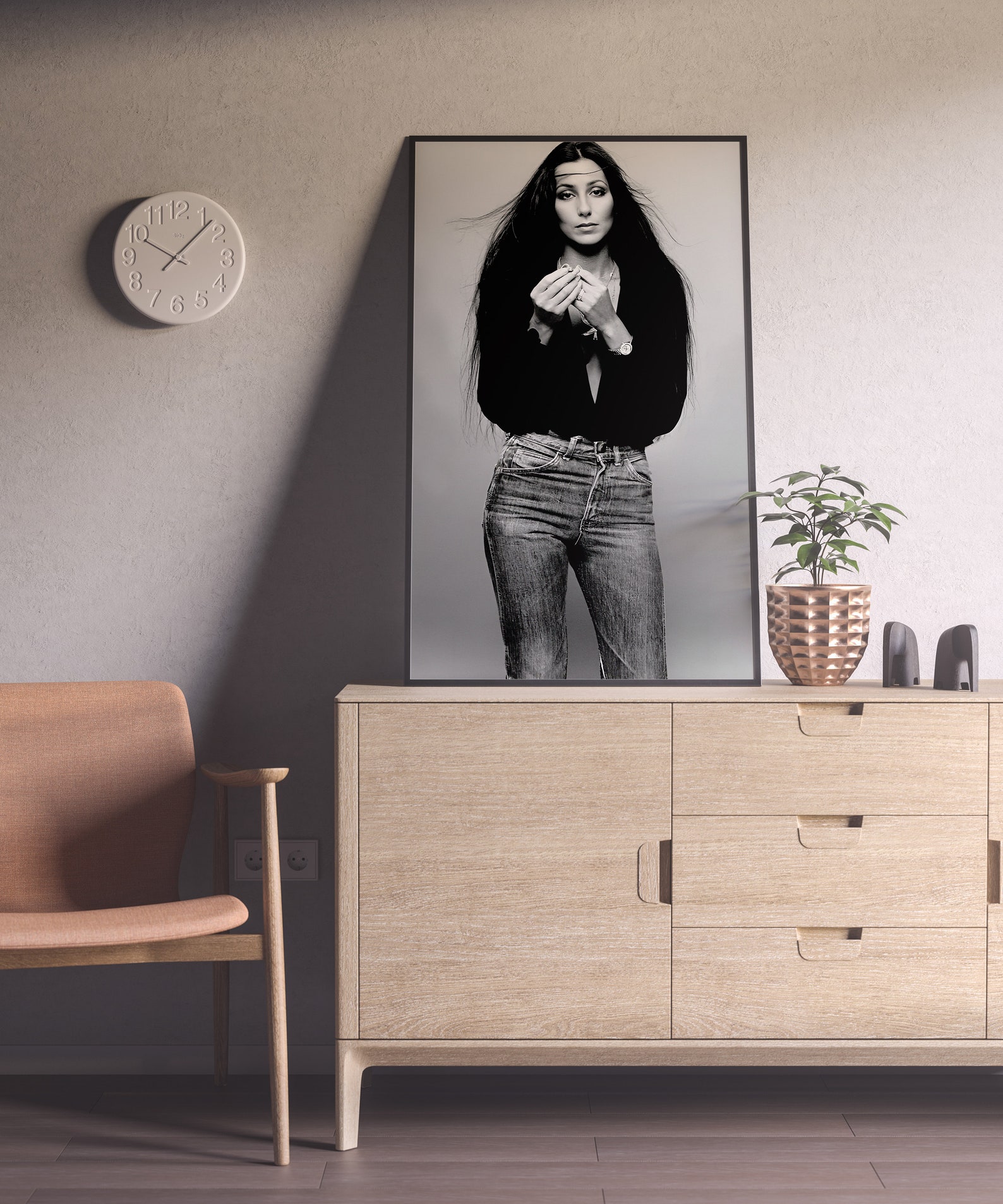 Cher Print Black and White Cher Poster Vintage Photo - Etsy