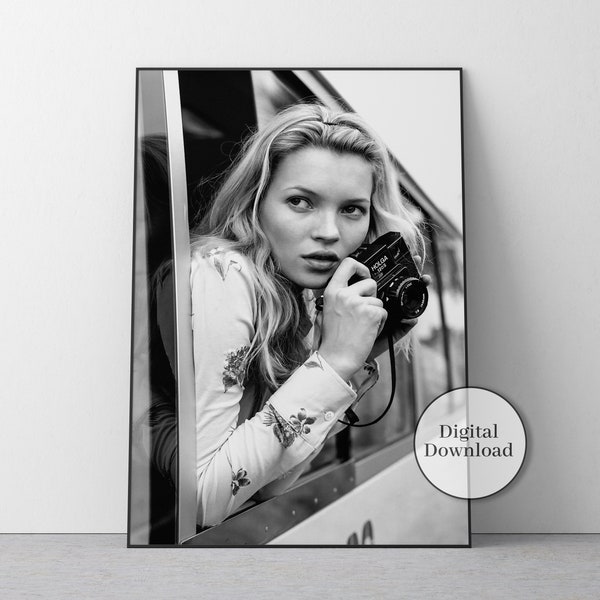 Kate Moss Poster - Etsy UK