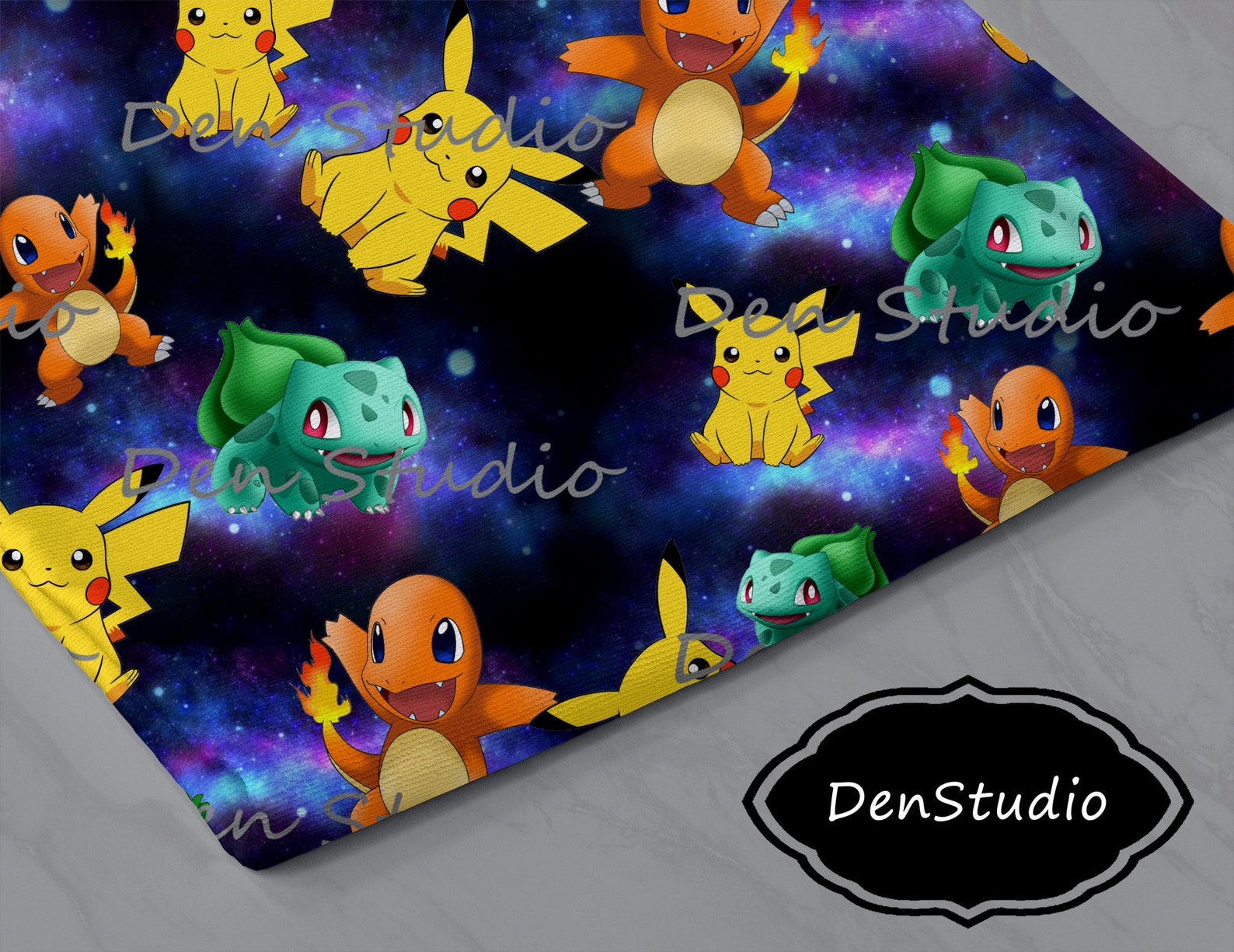 Pokemon Seamless Paper Print | Etsy