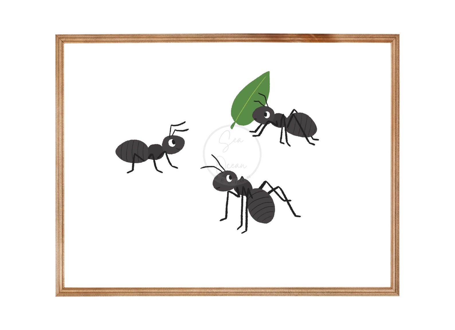 Ants Digital Art, Ants Clipart, Digital Ants Drawing, Hand-drawn Ants ...