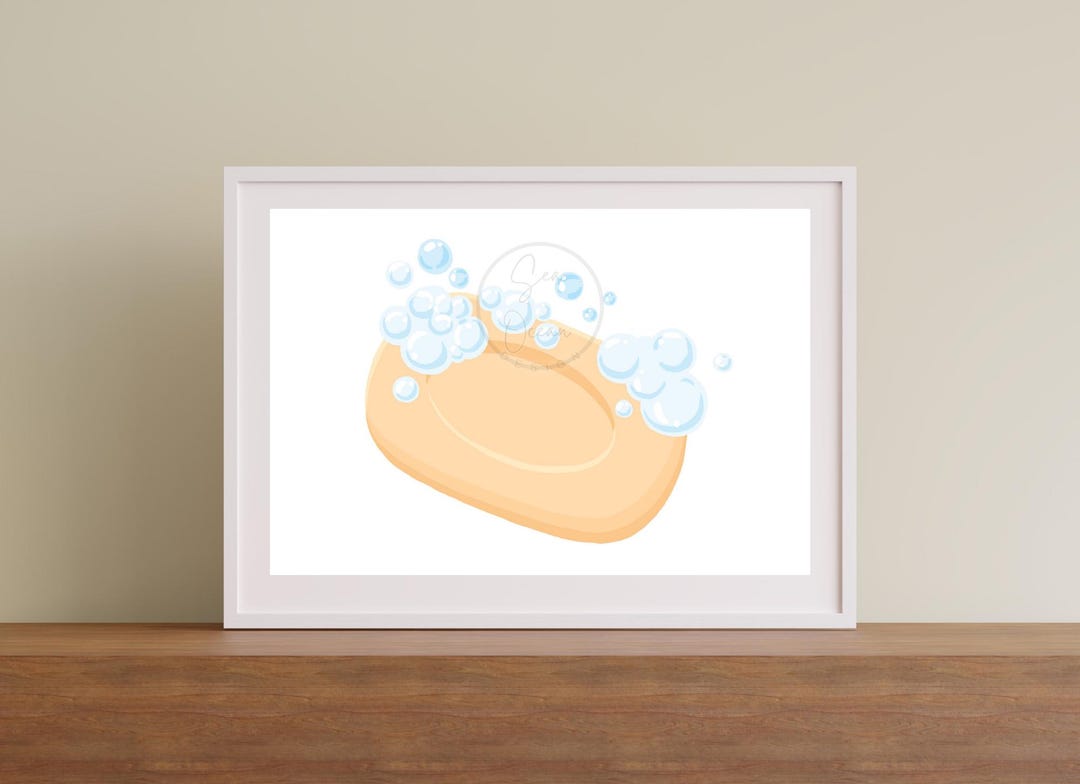 Soap Illustration – Soap Art for Nursery, Korean Illustrator Soap Art ...