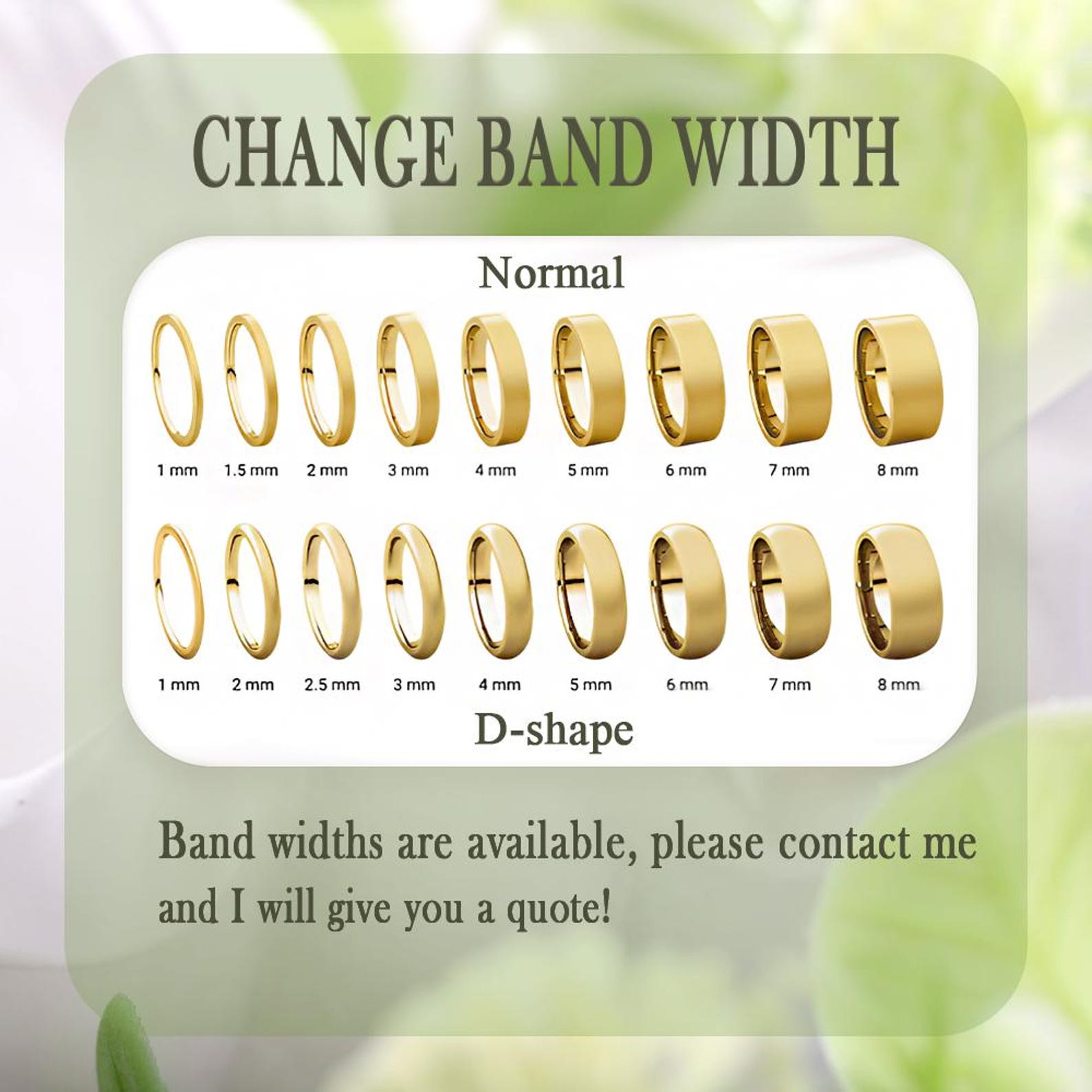 Delicate Nature Inspired Leaf Floral Wedding Band for Men Solid Gold ...