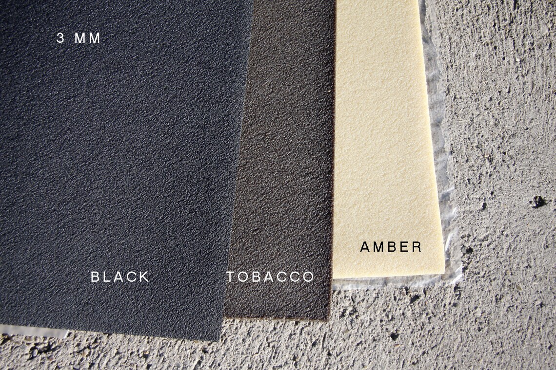 NATURAL RUBBER crepe sole 2 mm sheet 30X60 cm BORDEAUX rubber | Etsy