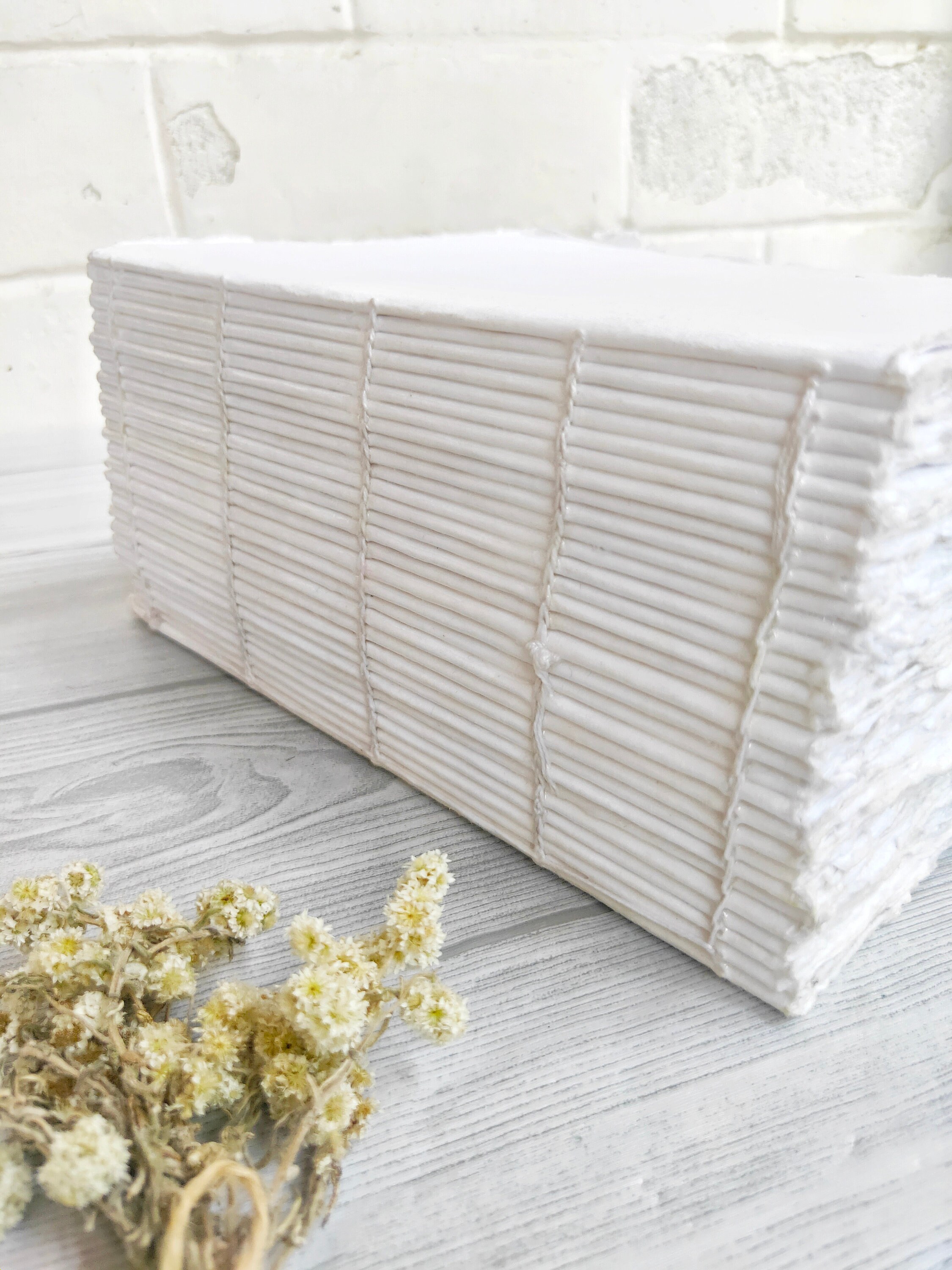 Thick Watercolor Khadi Paper Sketchbook Deckle Watercolor - Etsy