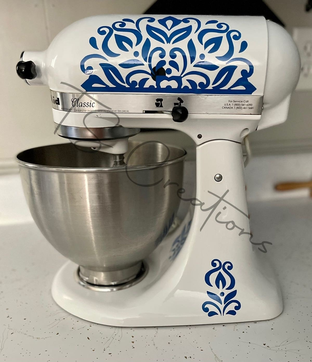 Kitchenaid Stand Mixer Decals