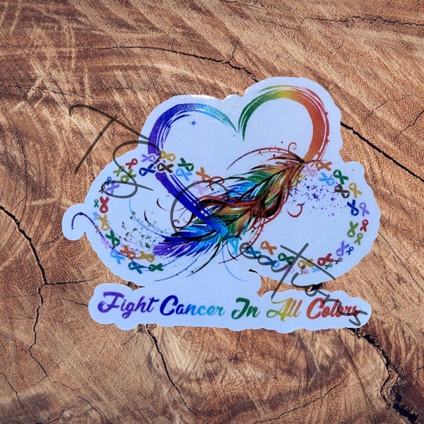 Multi Cancer Decal - Etsy
