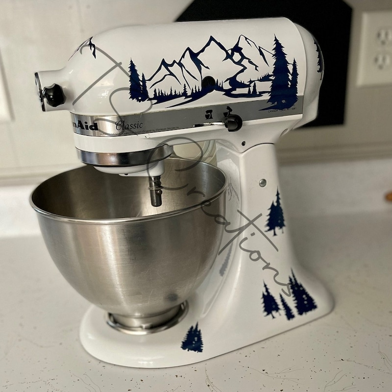 Kitchenaid Mixer Decals - Etsy