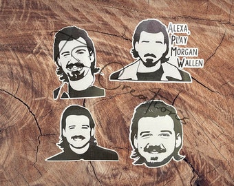 Morgan Wallen Stickers Pack - Etsy