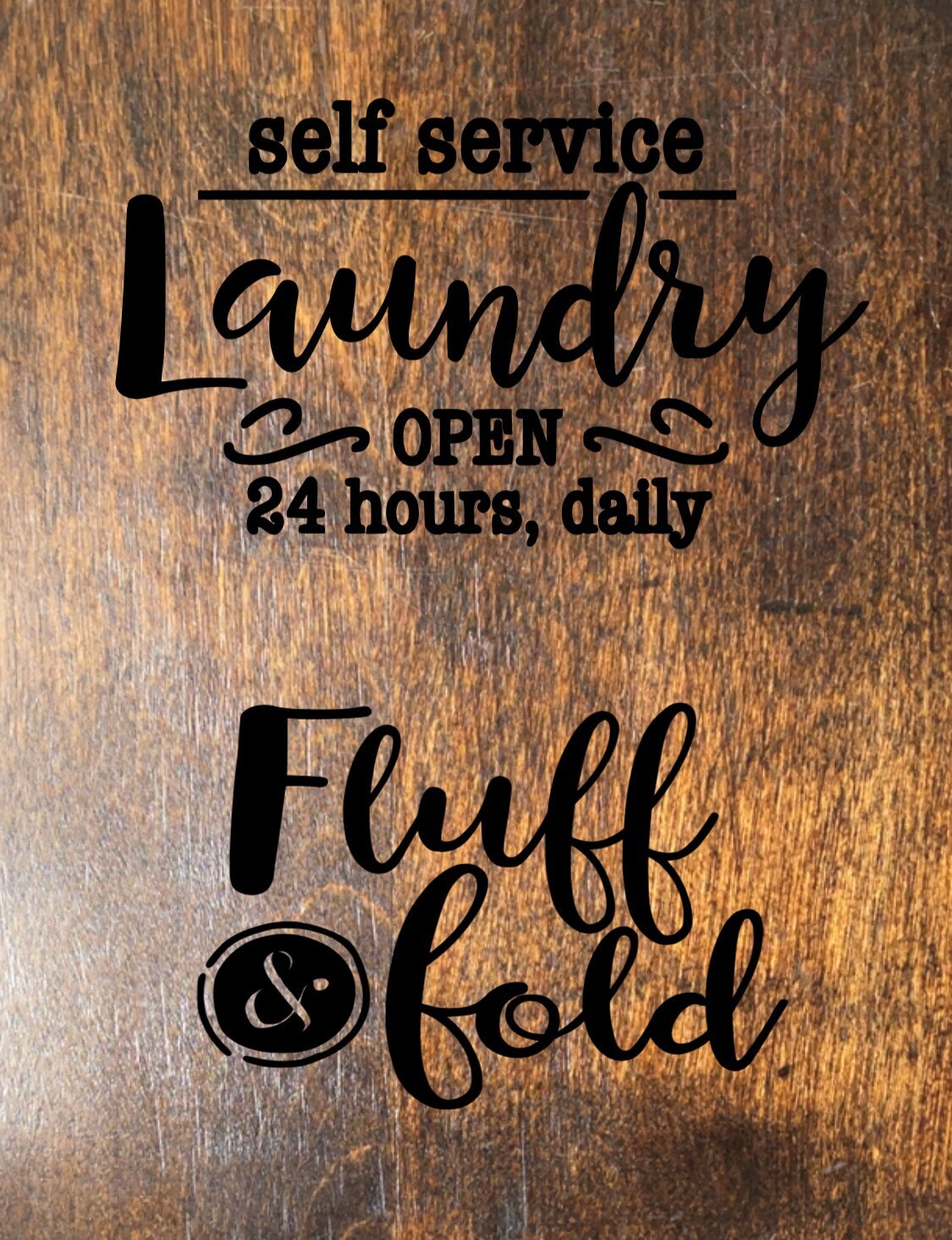 Washer & Dryer Decal Sticker Set 3 Different Design Options - Etsy