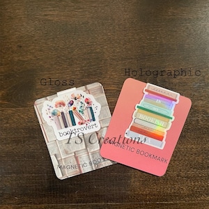 Magnetic Bookmarks, Multiple Design Options, Essential for Keeping Your ...