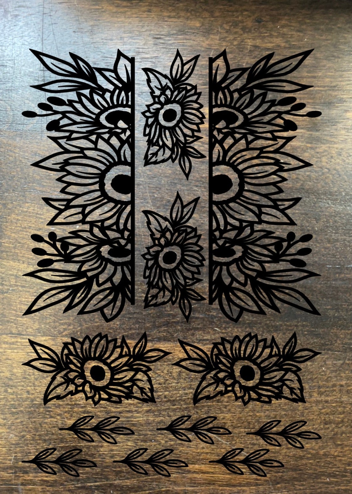 Sunflower Kitchenaid, Kitchen Mixer Decal Sticker Set. Sunflowers ...