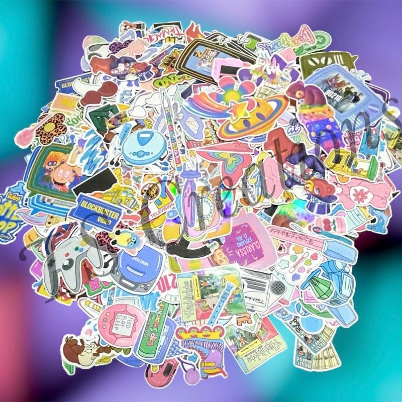 90s Stickers - Etsy