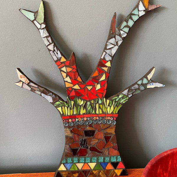 Mosaic Tree - Etsy
