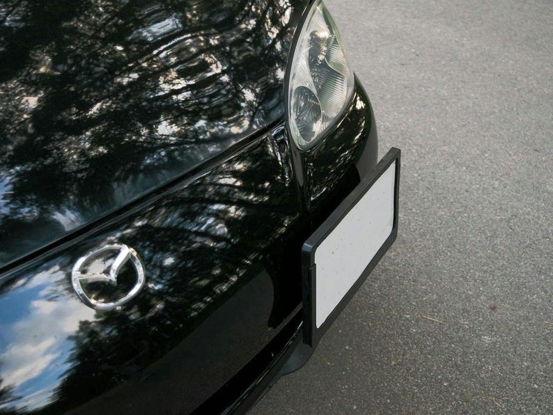Mazda MX5 Miata NA NB Number Plate Mount Bracket Holder - Etsy