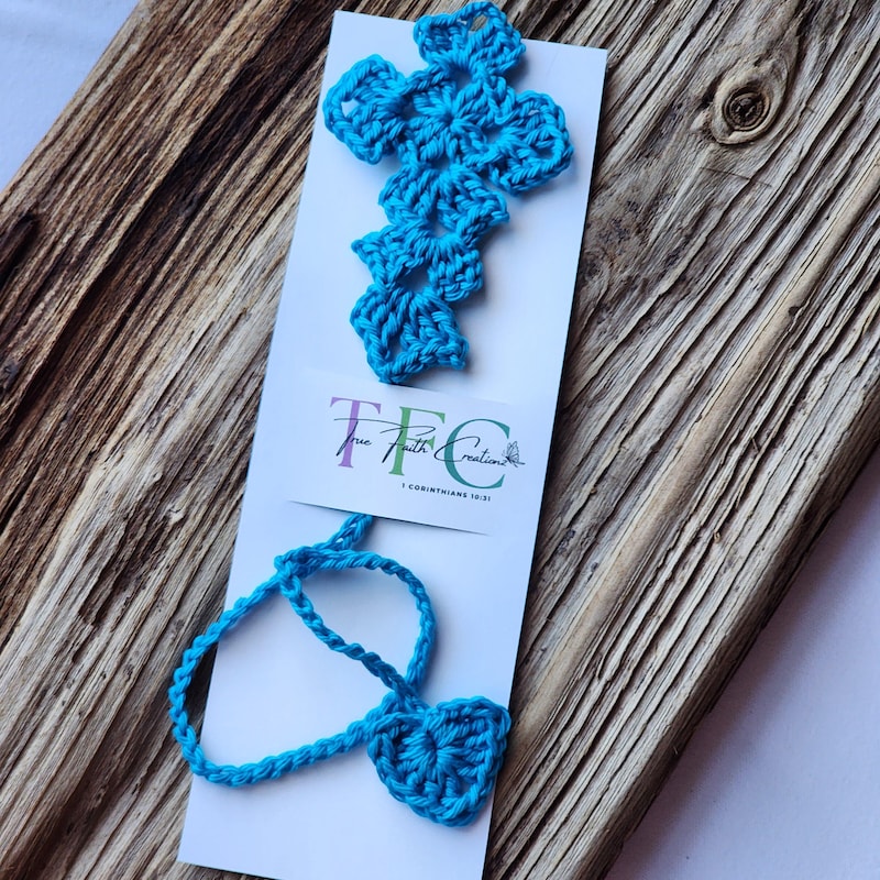 Cross Bookmark - Etsy