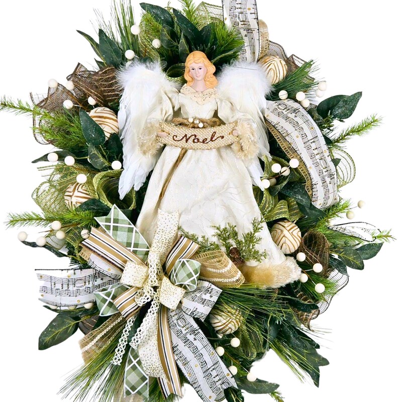 Angel Wreath - Etsy