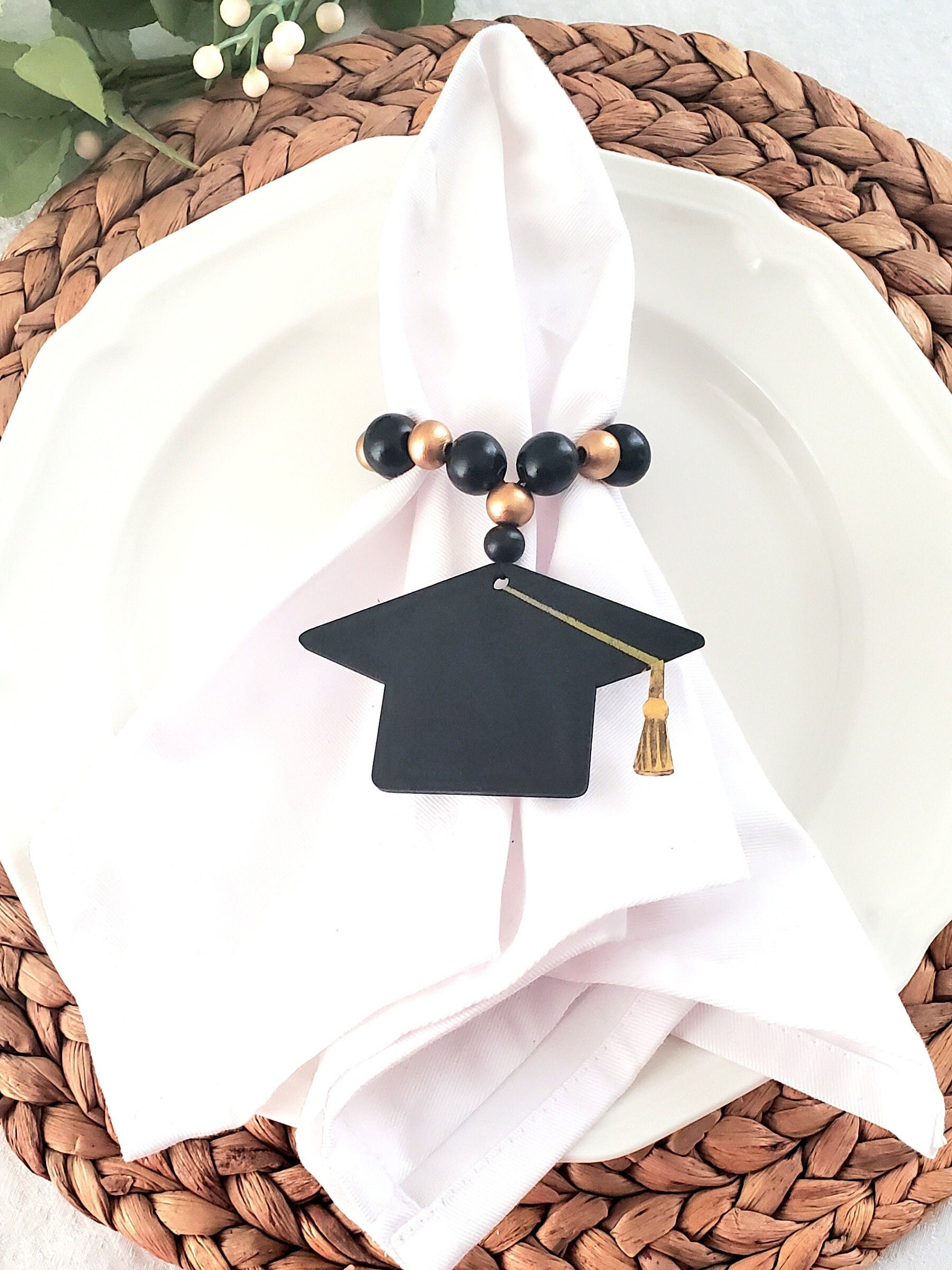 Graduation Napkin Ring, 2026 Grad Party Napkin Holder, 2026 Graduation ...