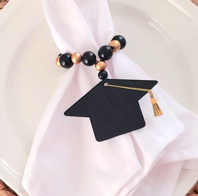 Graduation Napkin Ring, 2026 Grad Party Napkin Holder, 2026 Graduation ...