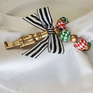Nutcracker Napkin Rings, Christmas Napkin Holders, Nutcracker Home ...